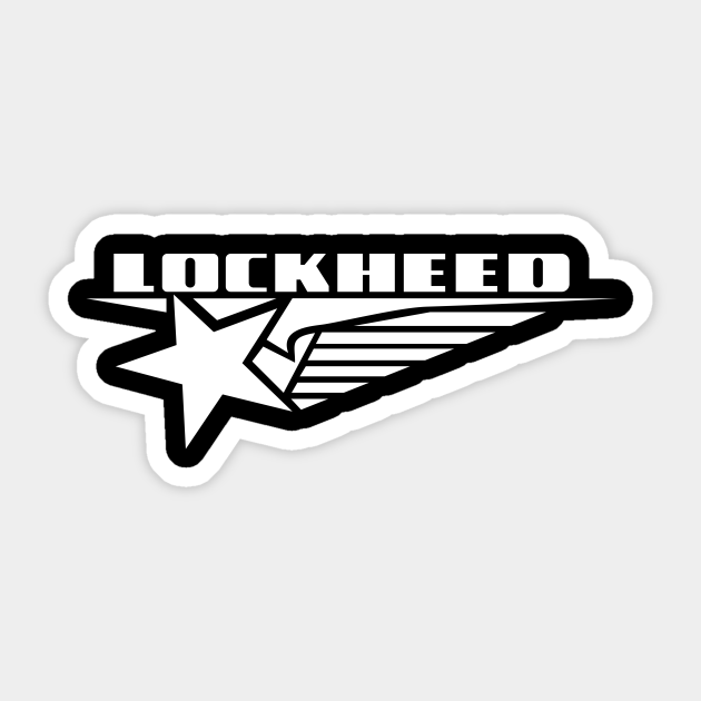 Lockheed Corporation American WW2 Aircraft Plane Company Logo Gift - Lockheed Ww2 Aircraft ...
